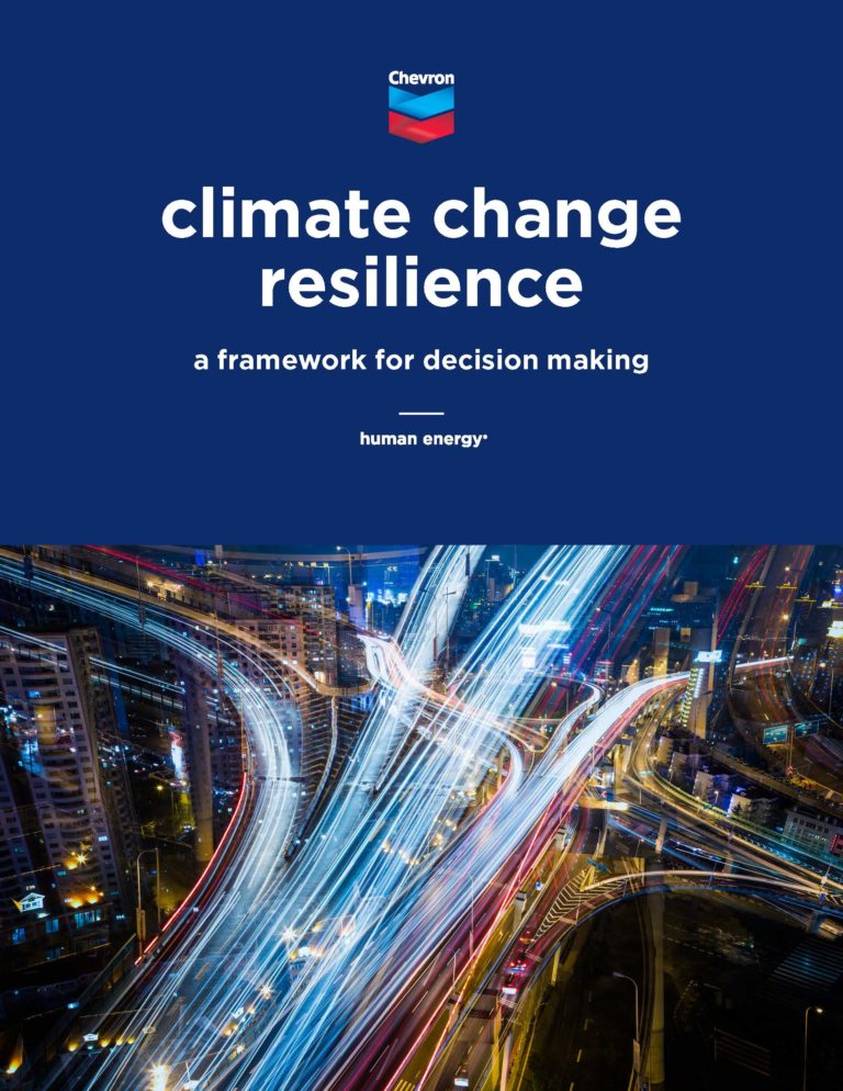 Climate Change Resilience – A Framework for Decision Making – Chevron ...
